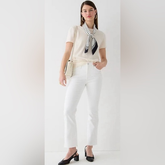 J. Crew | Jeans | Nwt Jcrew 9 Petite Demi Boot Crop Jean Size P28 Bq33 | Poshmark